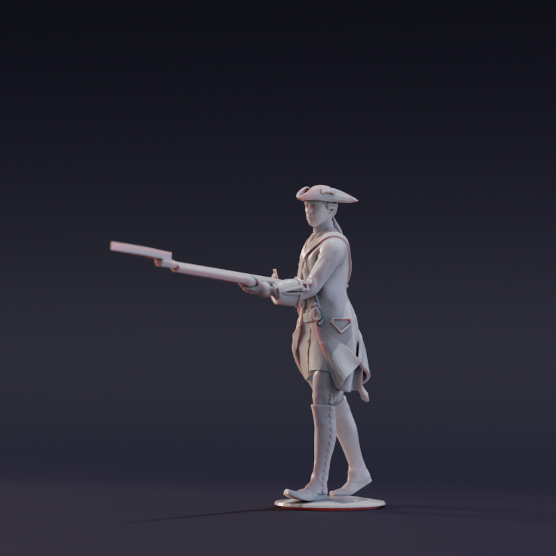 STL file British Lineinfantry Box – Seven Years War – French Indian ...