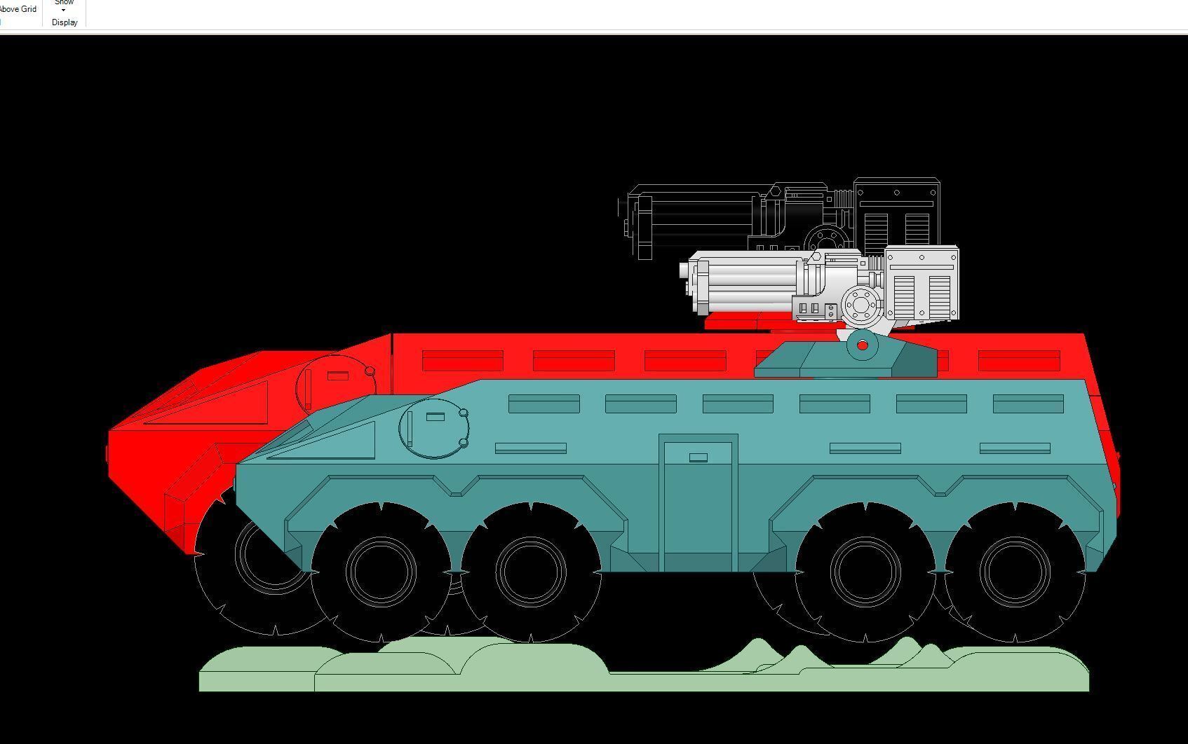 Free STL file 1/100 APC V2・3D printing model to download・Cults