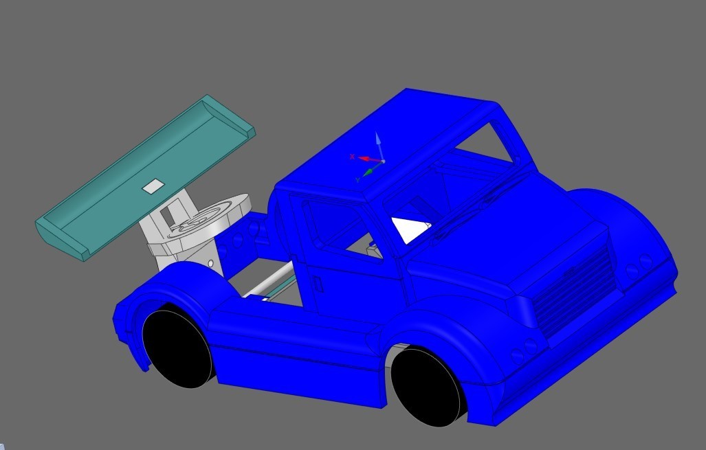 Free STL file Mini Z Truck Body 🚚・3D print design to download・Cults
