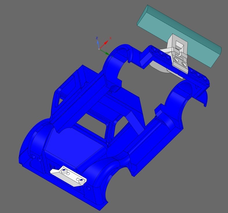 Free STL file Mini Z Truck Body 🚚・3D print design to download・Cults