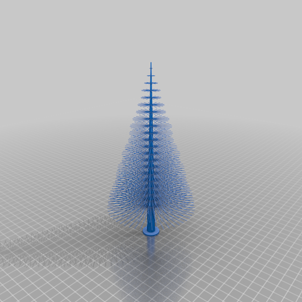 Free STL file Customizable Christmas Tree・Object to download and to 3D ...