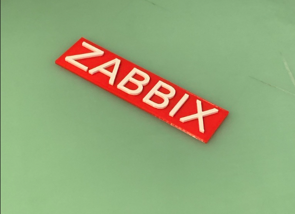 Free STL file Zabbix Logo Sign 🚩・3D printable model to download・Cults