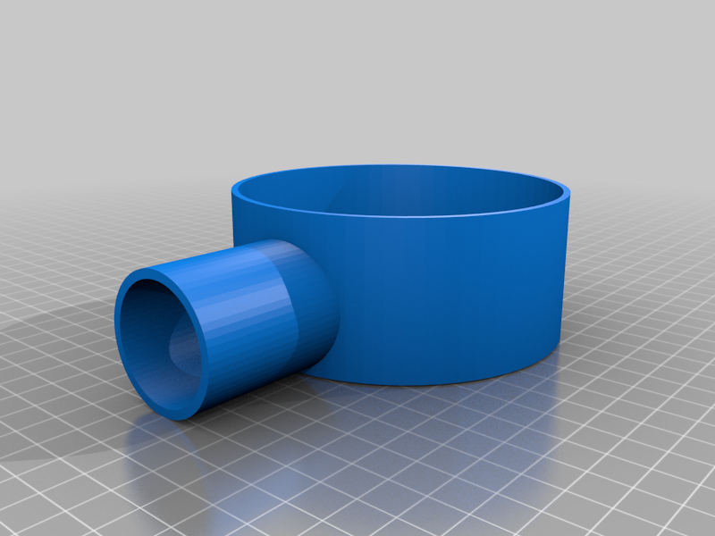 Free STL file Parametric Hole Saw Dust Collector・3D print design to ...