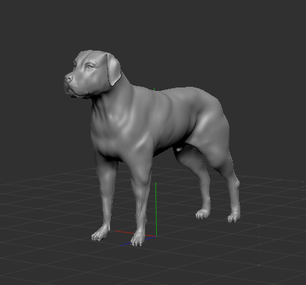 STL file Rottweiler・3D printing model to download・Cults