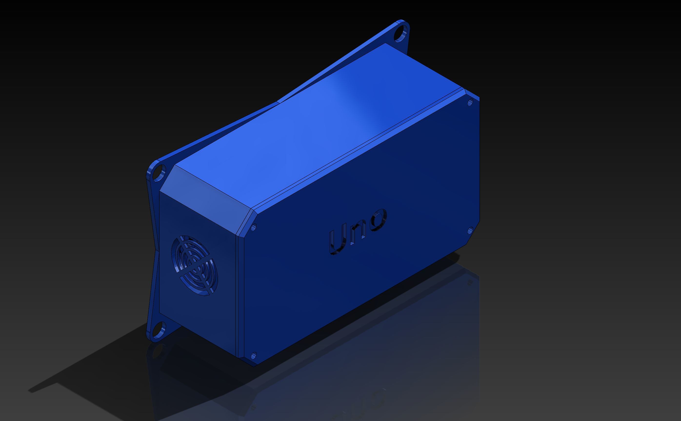 Download STL file Case for Arduino UNO • 3D printing design ・ Cults