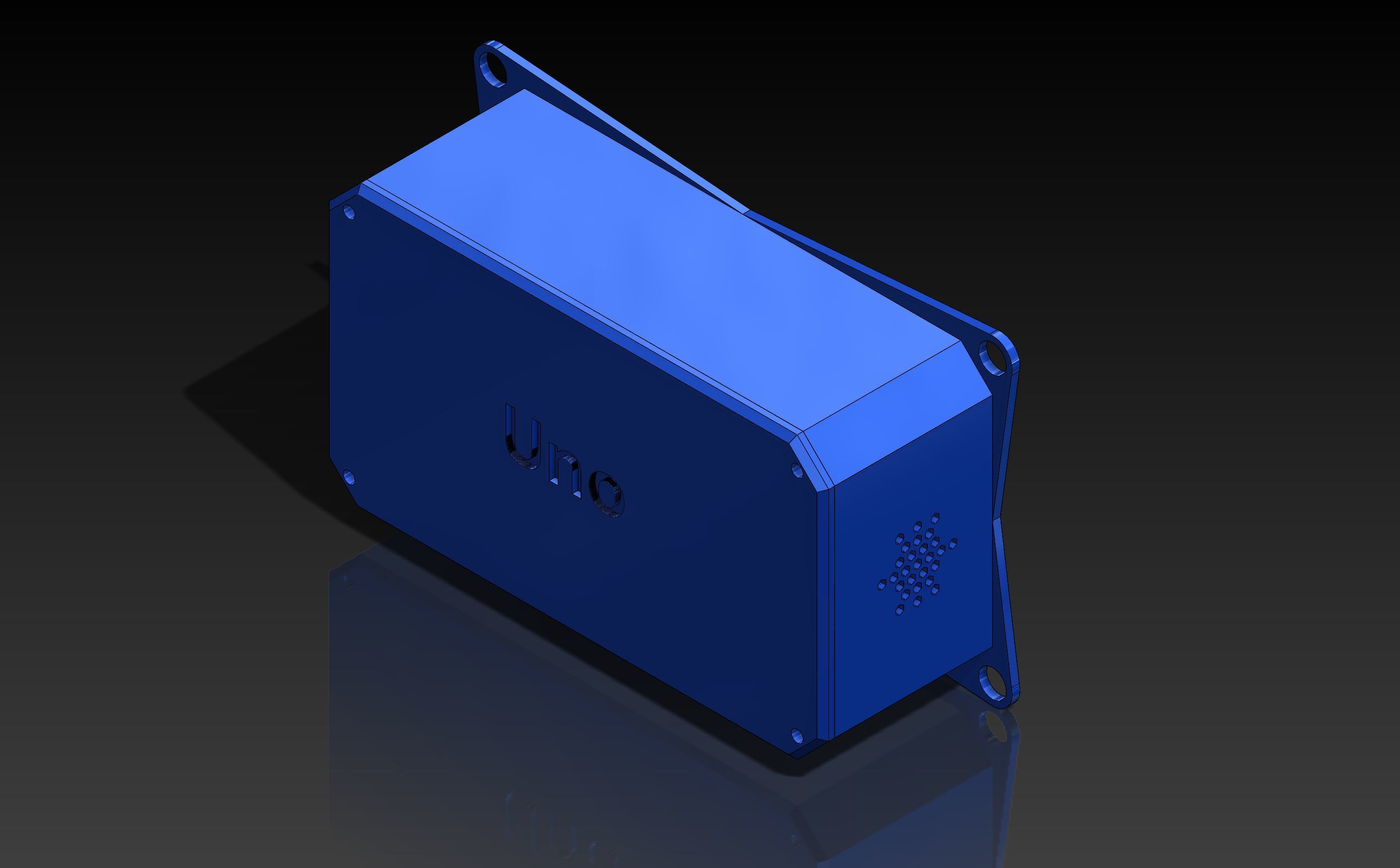 Download Stl File Case For Arduino Uno • 3d Printing Design ・ Cults