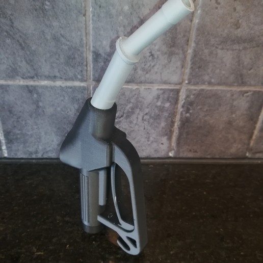 Download 3D printing designs Kids gasoline / petrol / diesel handle ・ Cults