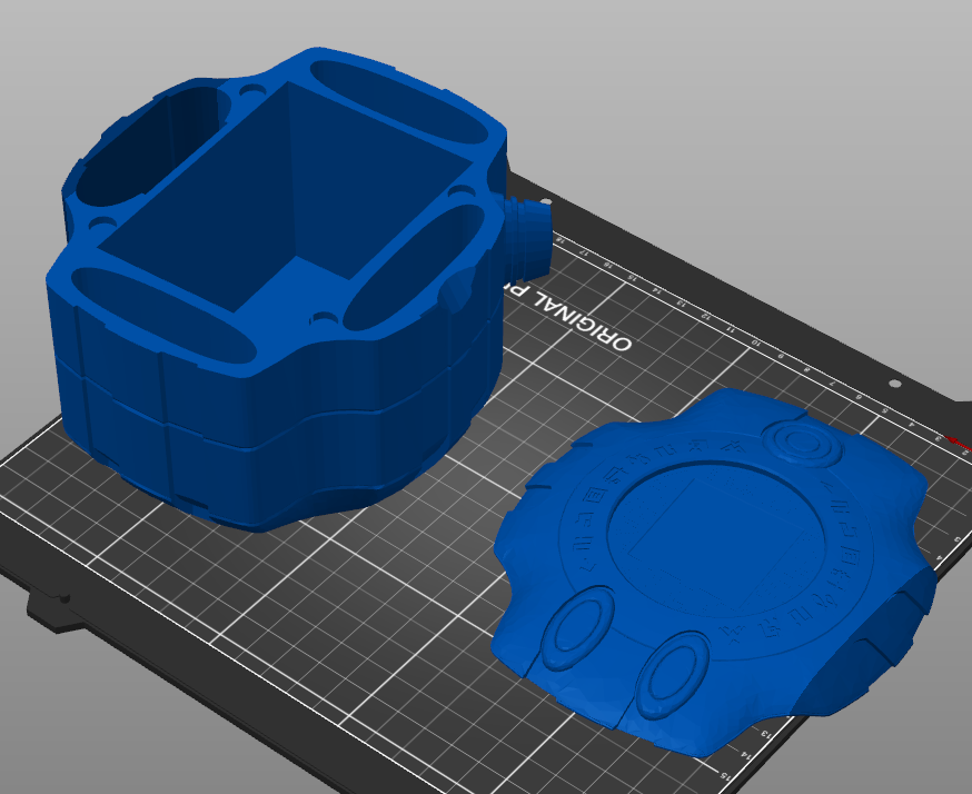 STL file D1 Digivice deck box (With magnets)・Design to download and 3D ...