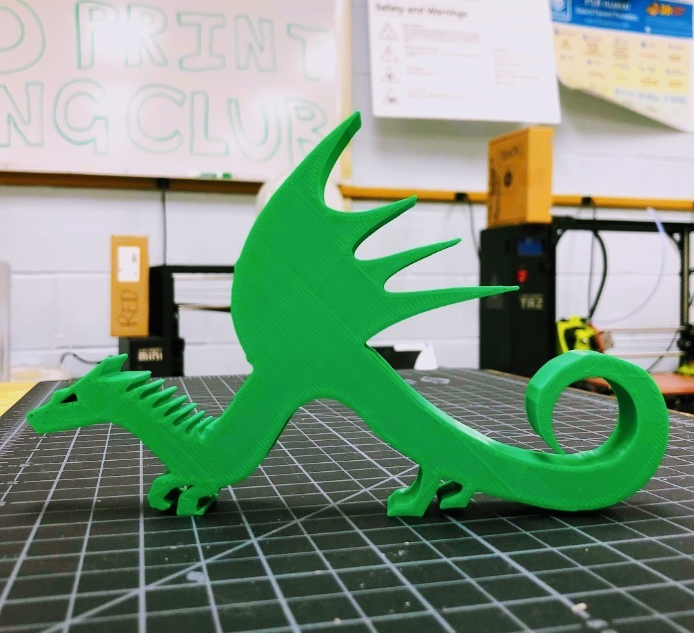 Free STL file Dragon Stand・Design to download and 3D print・Cults