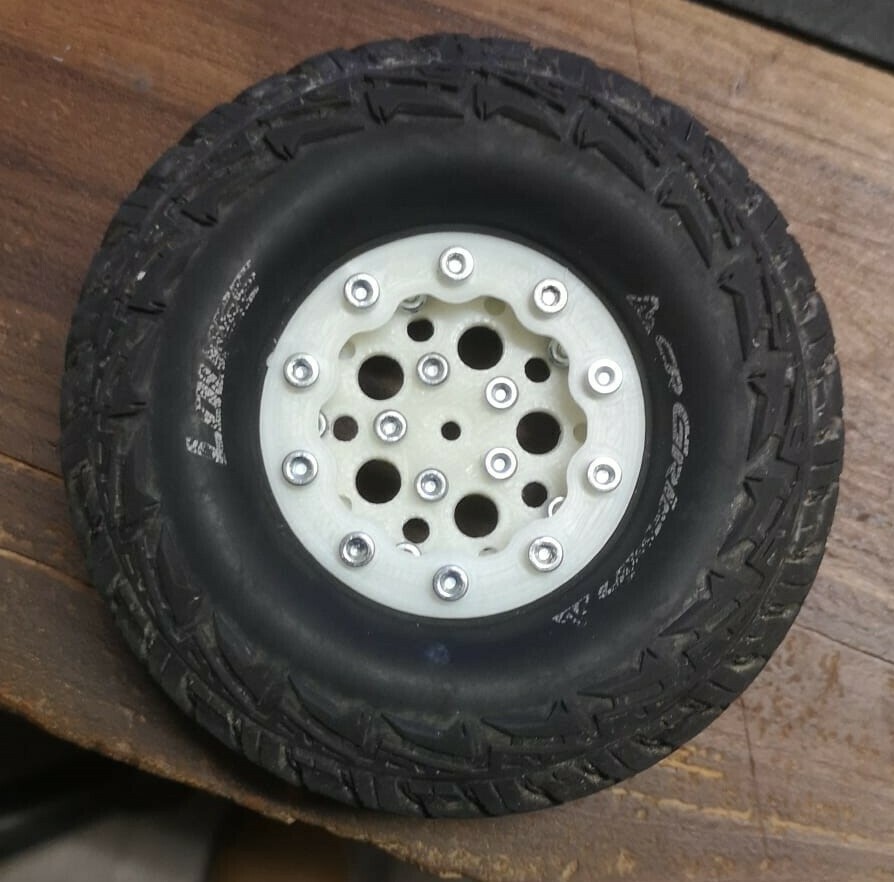 STL file rc crawler wheel・3D print design to download・Cults