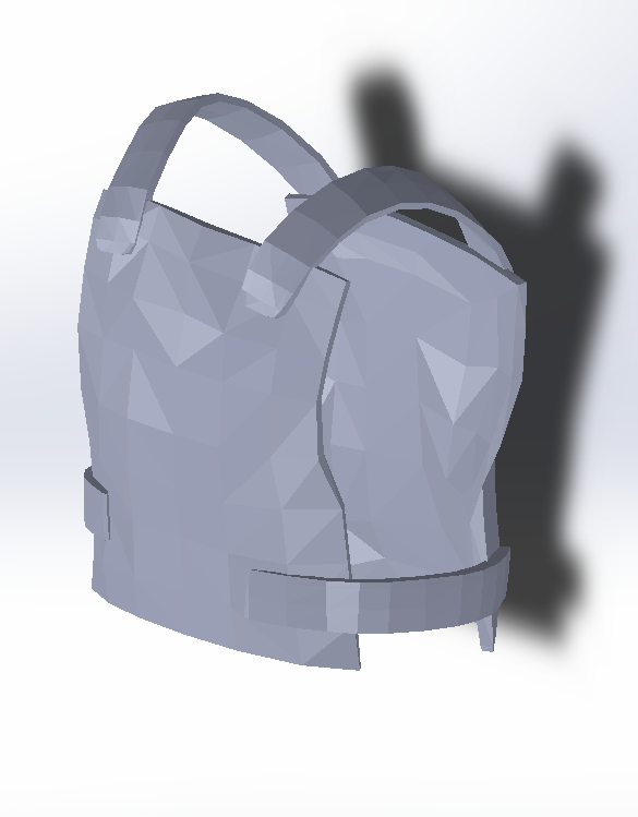 STL file Rust Chest Plate・3D printable design to download・Cults