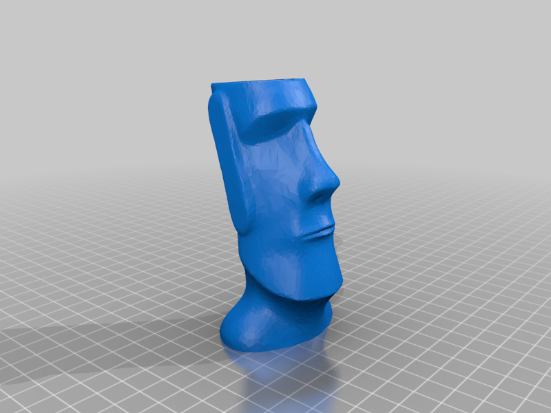 Free 3D file Moai Planter 🗿・3D printer design to download・Cults