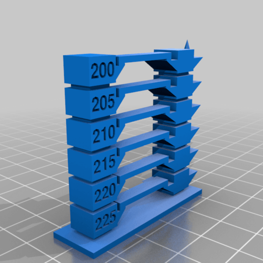 Download free STL file My Customized Temperature Tower Version 2Temp ...