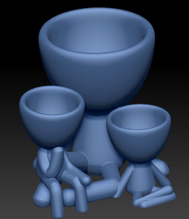 Archivo STL Robert plant Planter Maceta・Modelo para descargar y ...