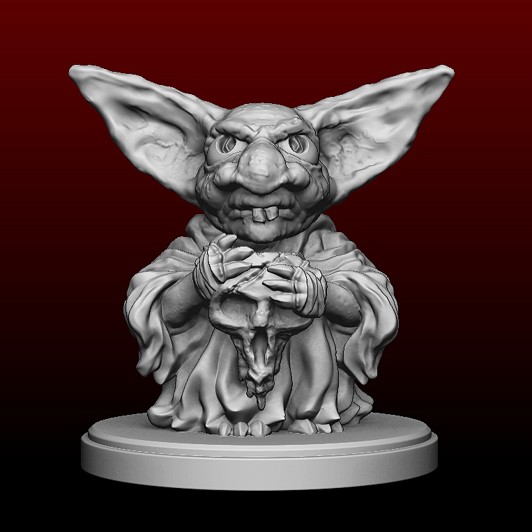 Free OBJ file Baby Goblin 👶・3D printer design to download・Cults