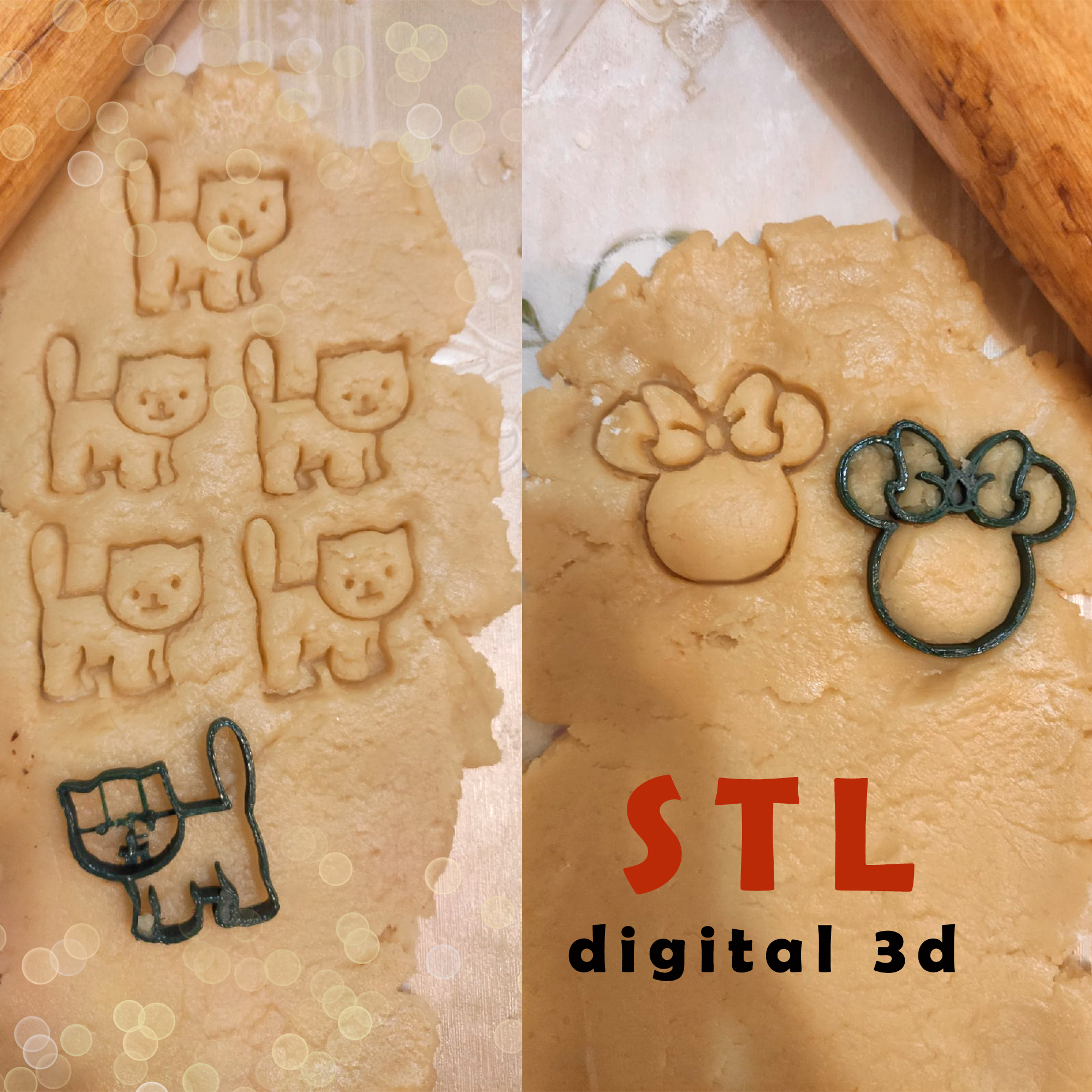 STL file 15 designs STL Cookie Cutter File , Instant Download File・3D ...
