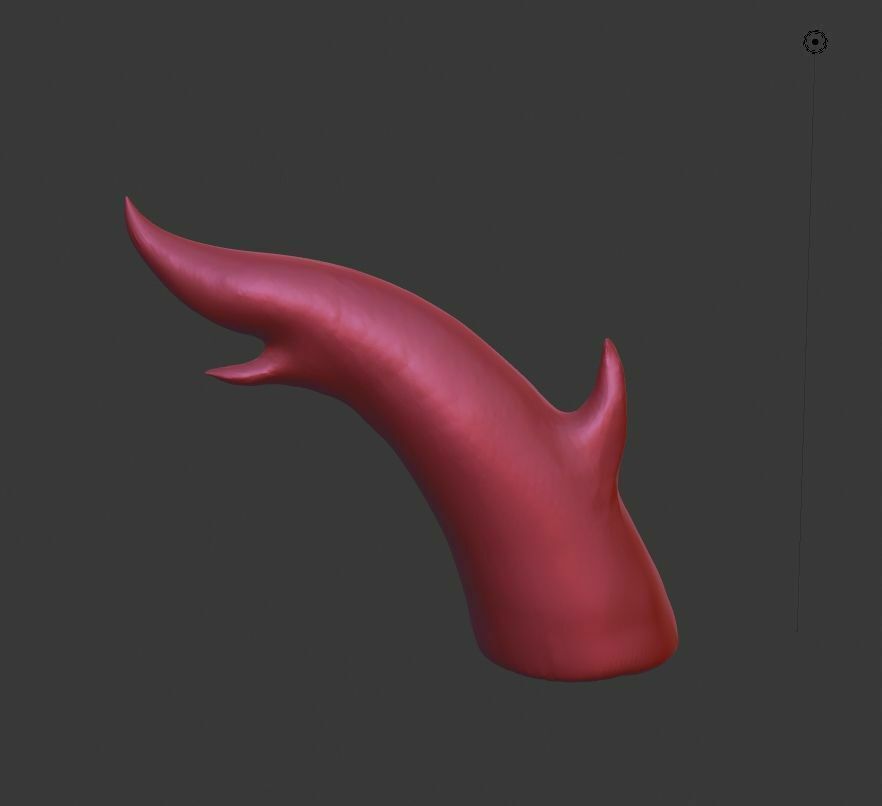 STL file horns 3D print model・Model to download and 3D print・Cults