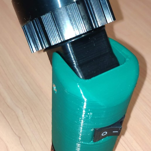 Download STL file parkside X12 Team 12V flashlight USB flashlight ...