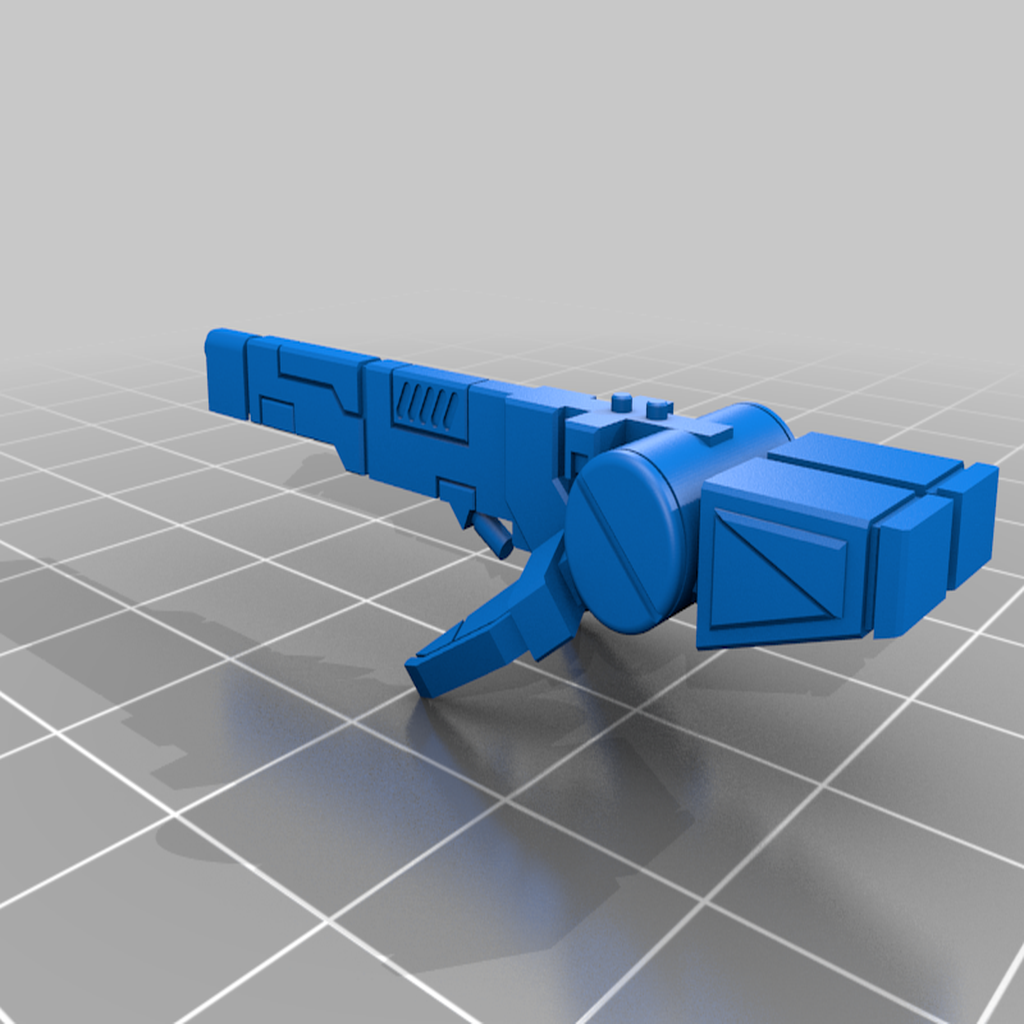 Бесплатный STL файл Tau Sniper Drone・Модель 3D-принтера для скачивания ...