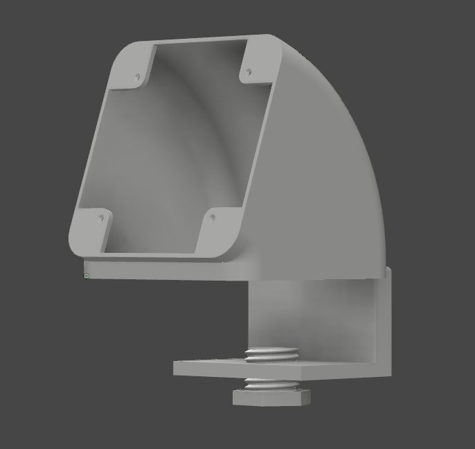 STL file Desk socket with detachable base 🪑・3D printing template to ...