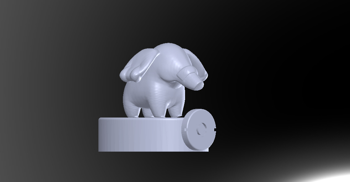 STL file Pokemon Phanpy + ED Christmas・3D printer model to download・Cults