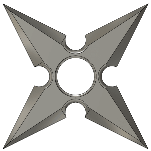 Download free STL file Shuriken 1 • 3D printing model ・ Cults