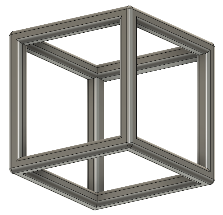 Free STL file 3D hollow box with blunt sides・3D printing design to ...