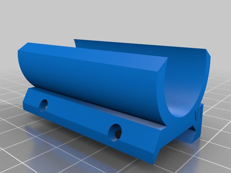 Free STL file Picatinny Flashlight mount・3D print model to download・Cults