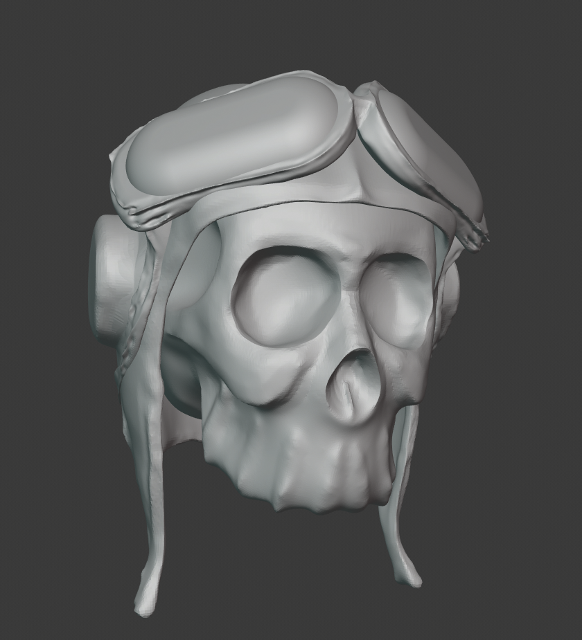 Free STL file Pilot Skull・Model to download and 3D print・Cults