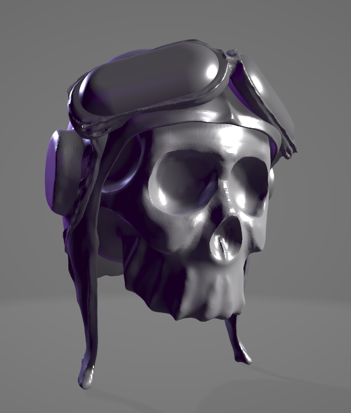 Free STL file Pilot Skull・Model to download and 3D print・Cults
