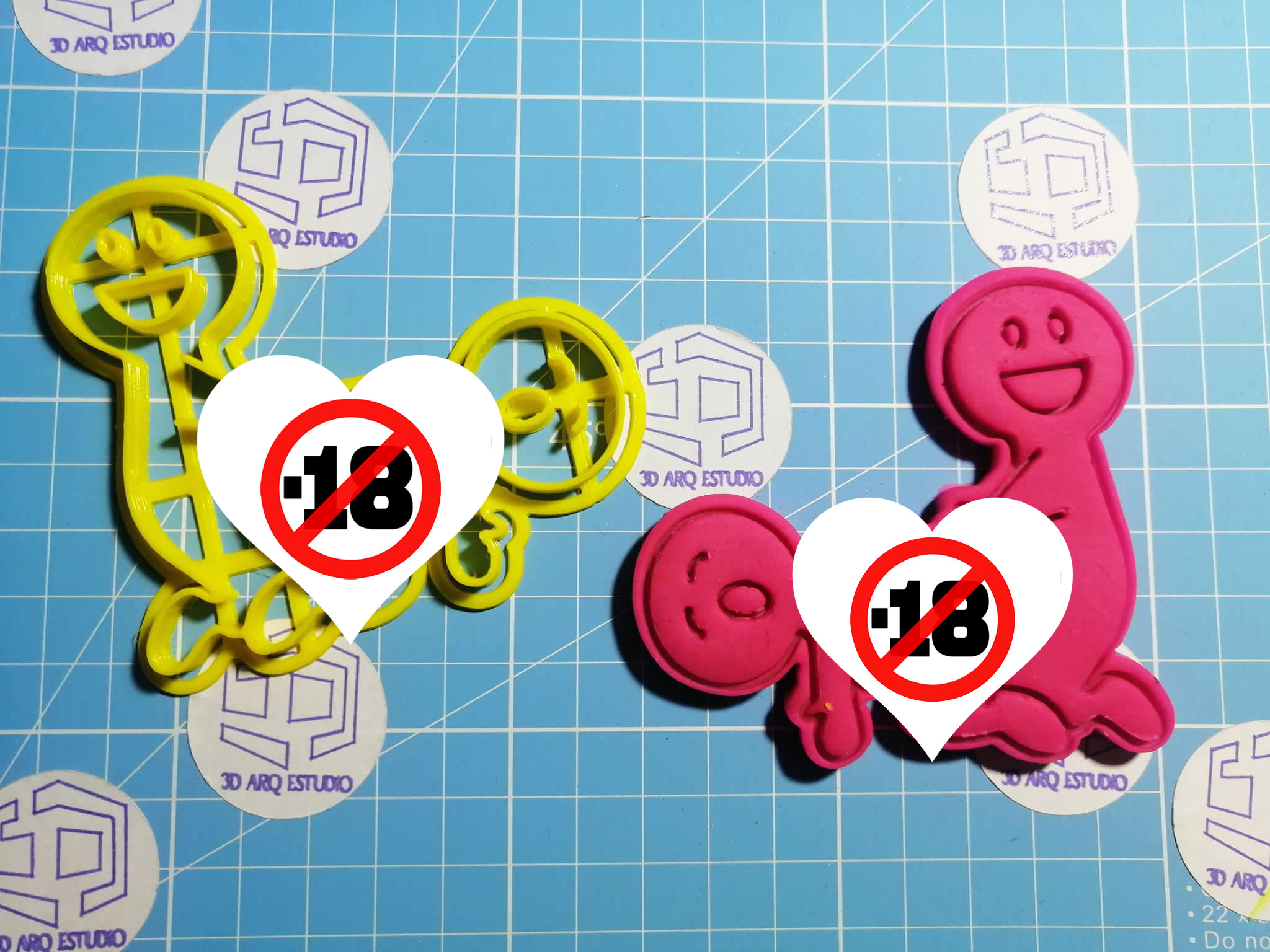 STL file kamasutra cookie naughty 🍪・Model to download and 3D print・Cults