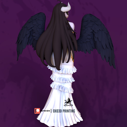 Free 3D file Overlord Albedo Horn Accessory Cosplay 📯・3D printable ...