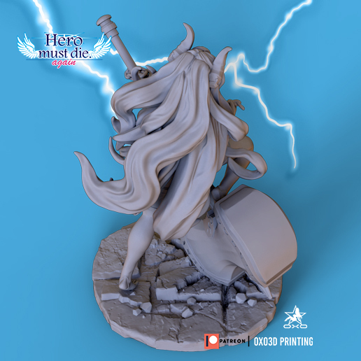 3D-Datei Anime Girl Naomi mit Hammer・Design für 3D-Drucker zum ...