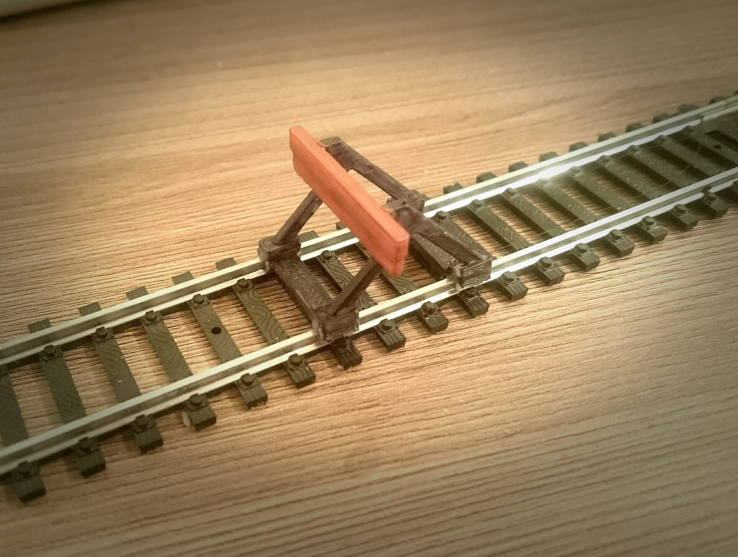 Free STL file HO scale buffer stop・Model to download and 3D print・Cults