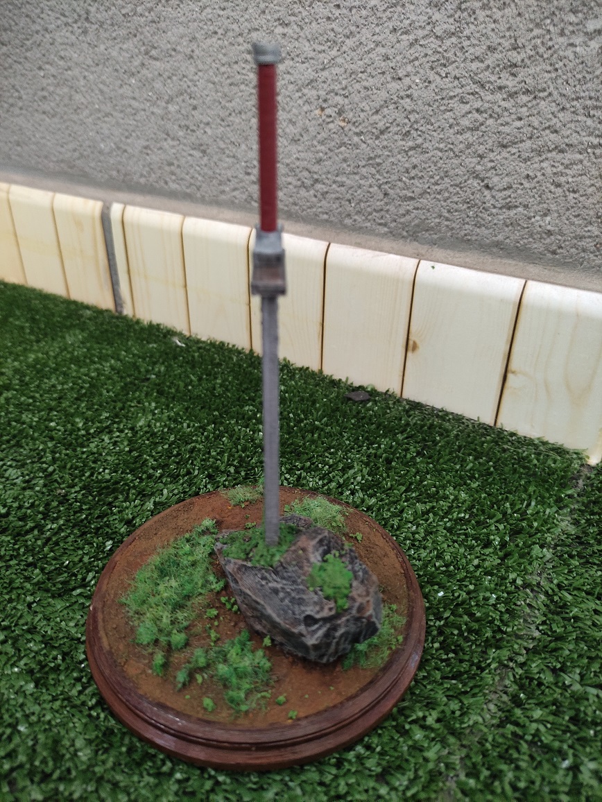 STL file Cloud Sword Diorama・Model to download and 3D print・Cults