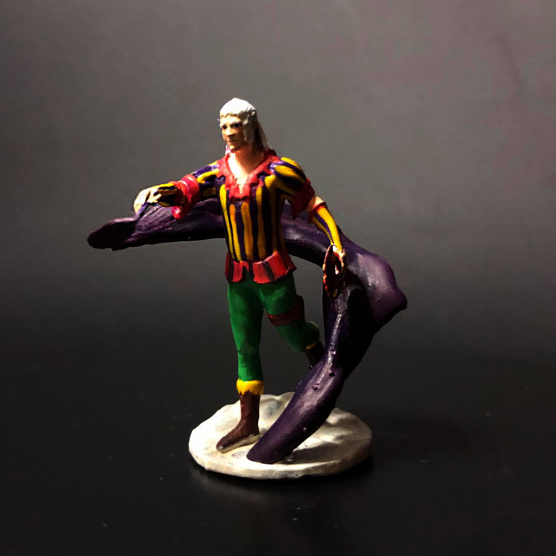 STL file Bard Painter - Miniature 🖼️・3D printer model to download・Cults