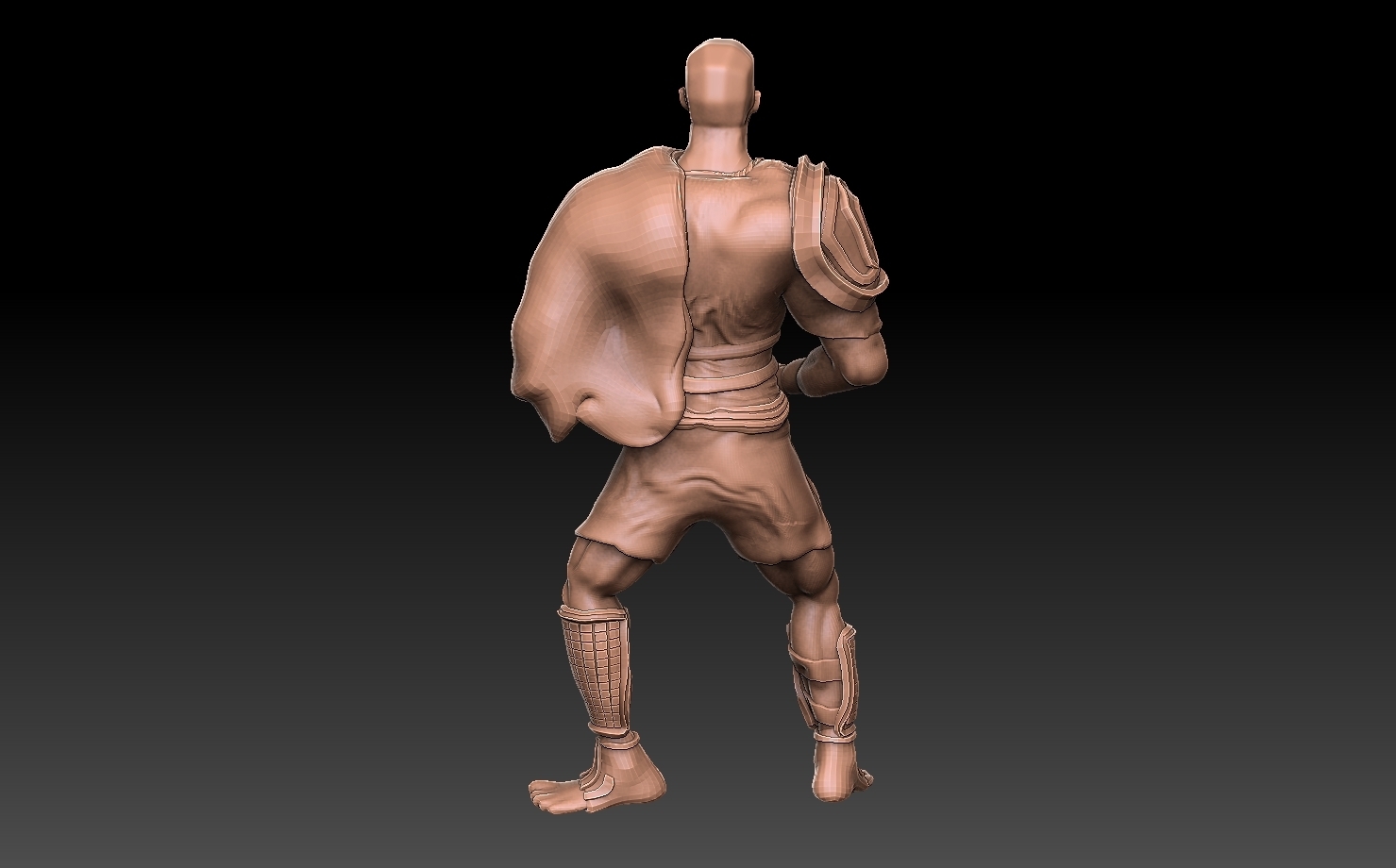 Free STL file Human Monk (Fixed model)・Object to download and to 3D ...