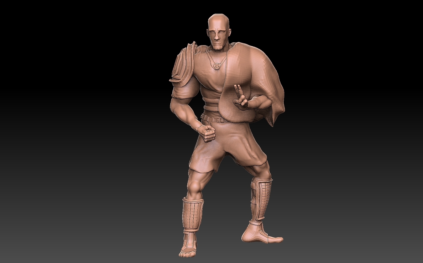 Free STL file Human Monk (Fixed model)・Object to download and to 3D ...