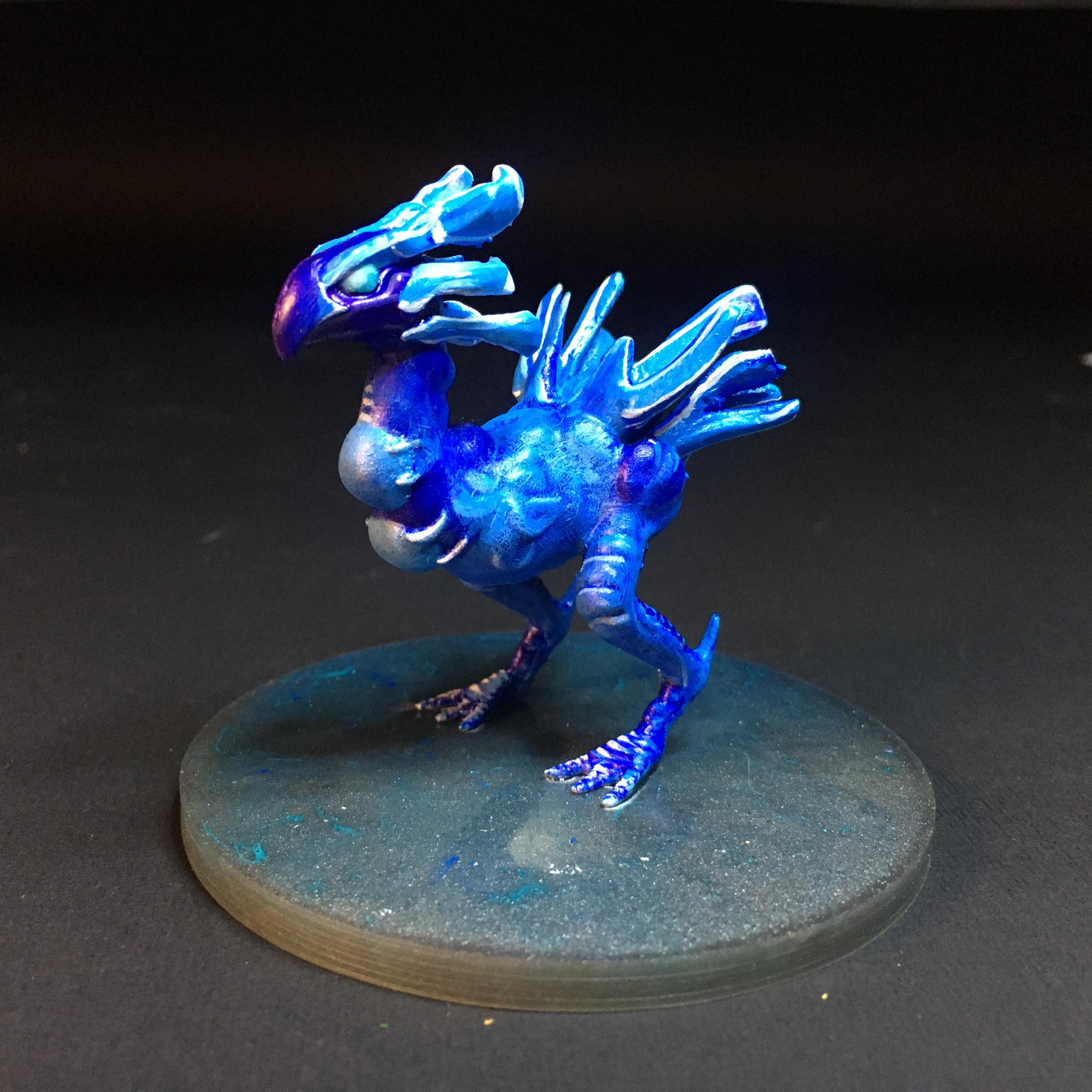 STL file Crimson beak - Bird Familiar for Dnd・Template to download and ...