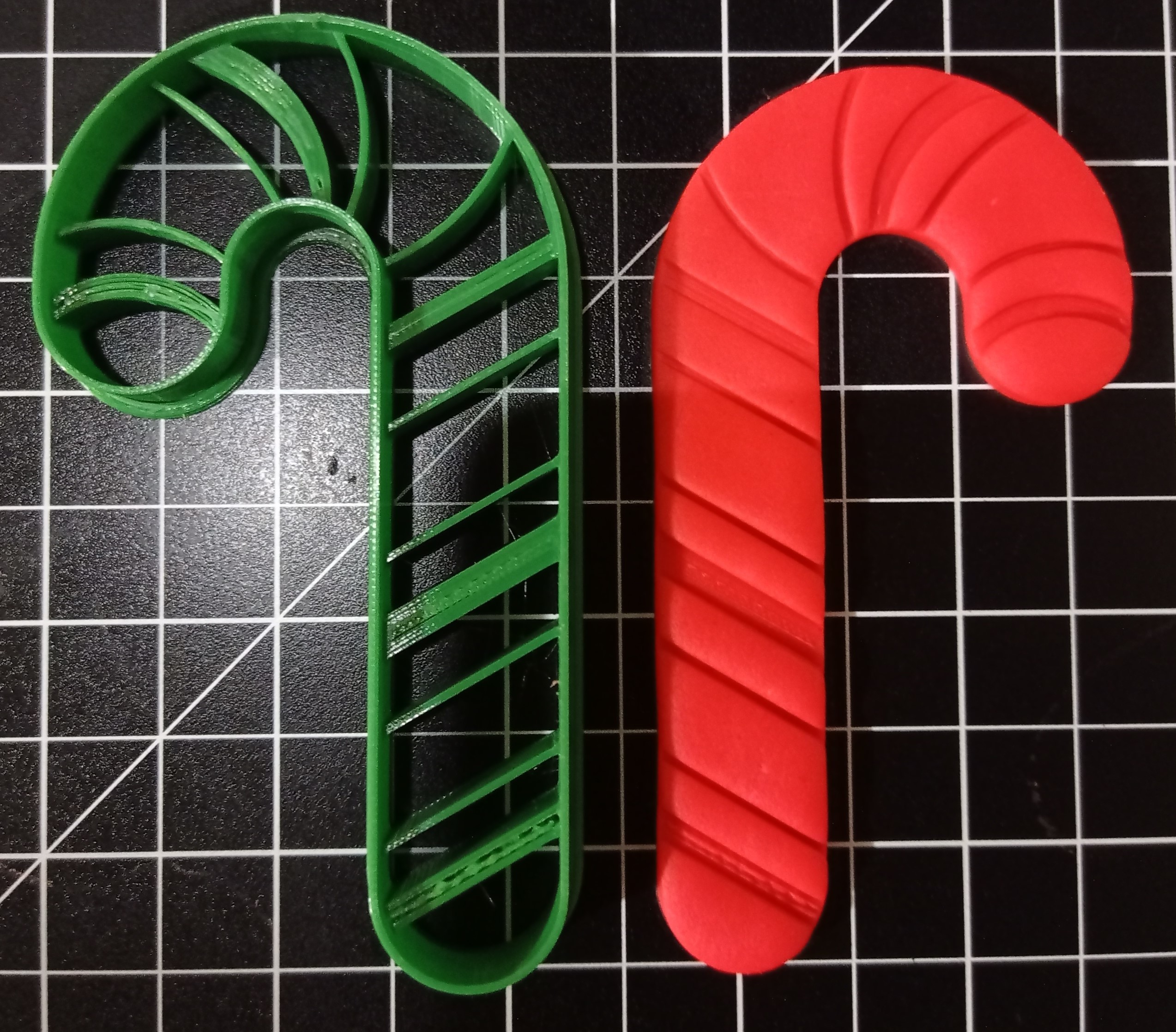Free STL file Candy Cane Cookie Cutter・3D printable design to download ...
