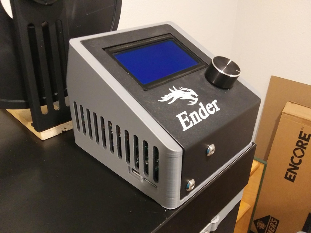 Free STL file Ender 3 External Electronics Case (Enclosure Mounted)・3D ...