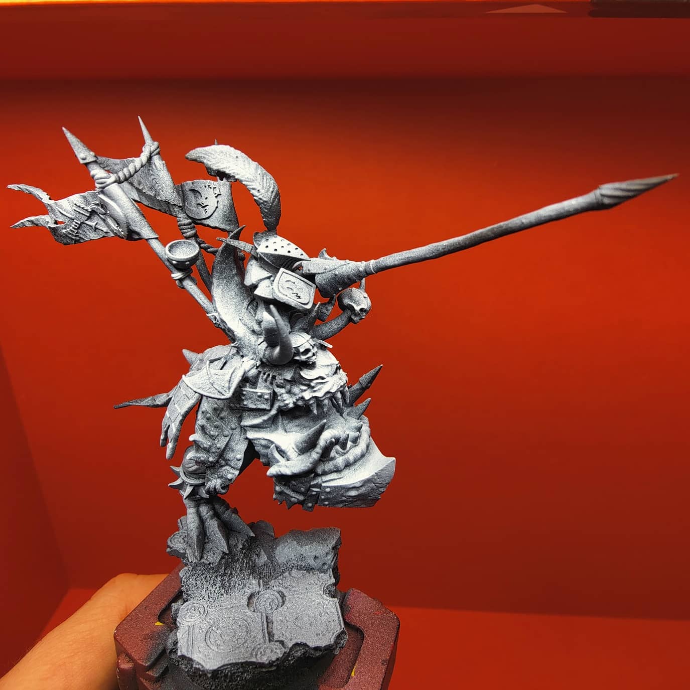 STL file Goblin Lancer 👺・Model to download and 3D print・Cults