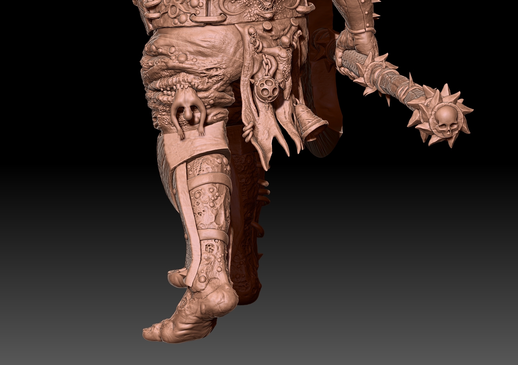 STL file Chaos Plague Giant 💀・3D printer model to download・Cults