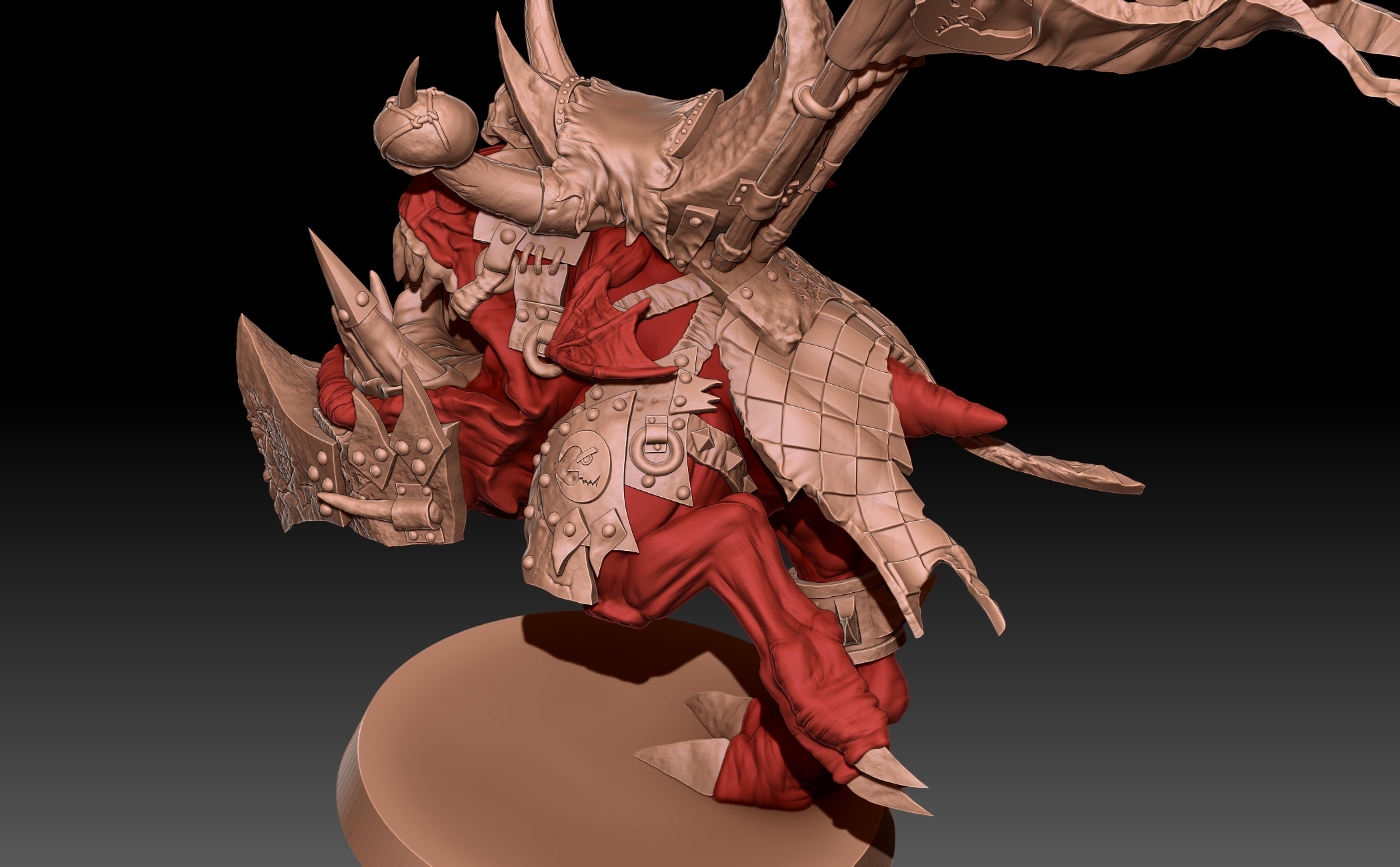 STL file Goblin Lancer 👺・Model to download and 3D print・Cults