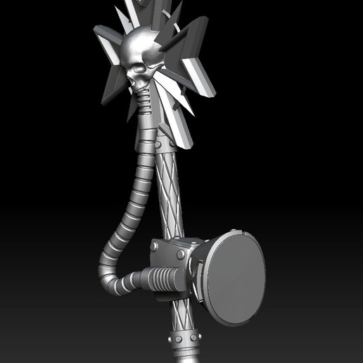 Download STL file Custom Templar Crozius • 3D print object ・ Cults