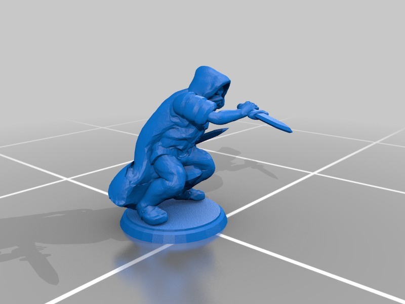 Free 3D file Silent Rogue・3D printing idea to download・Cults