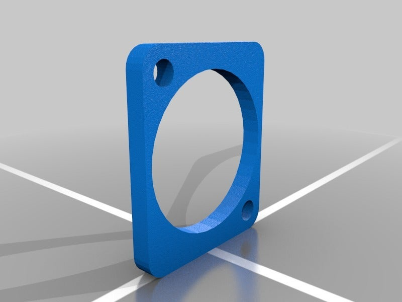 Free STL file Neutrik panel mount 3mm spacer 🎵・3D printing template to ...