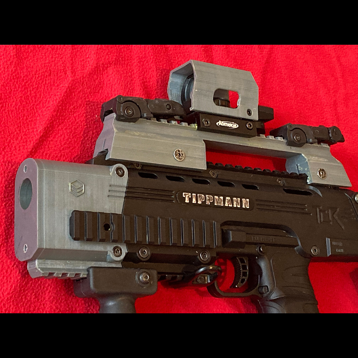 3D file TIPPMANN TCR SciFi Mod, Shroud, Riser, Surpressor, Red Dot ...