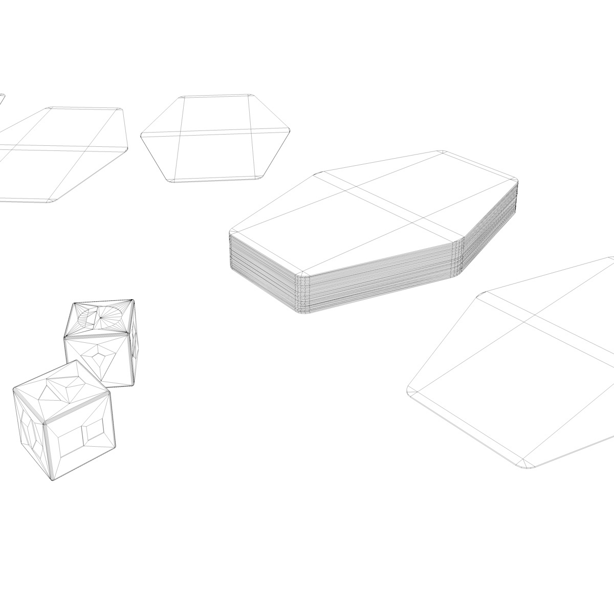 STL file Sabacc Cards and Spike Dice - printable 🃏・Model to download ...