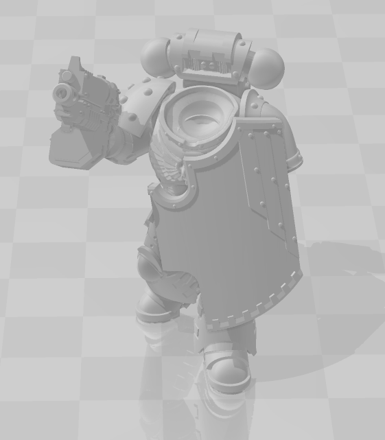 Free STL file Vanilla headless Heavily Intercessive Squad ⚔・3D print ...